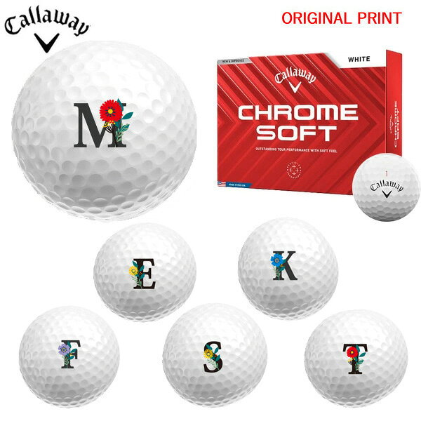 【検索用ワード】 callaway golf キャロウェイ ゴルフ CHROME SOFT クロムソフト 2024 golfball ゴルフボール ボール WH ホワイト DZ ダース メンズ men 男性用 レディース レディス ウィメン...