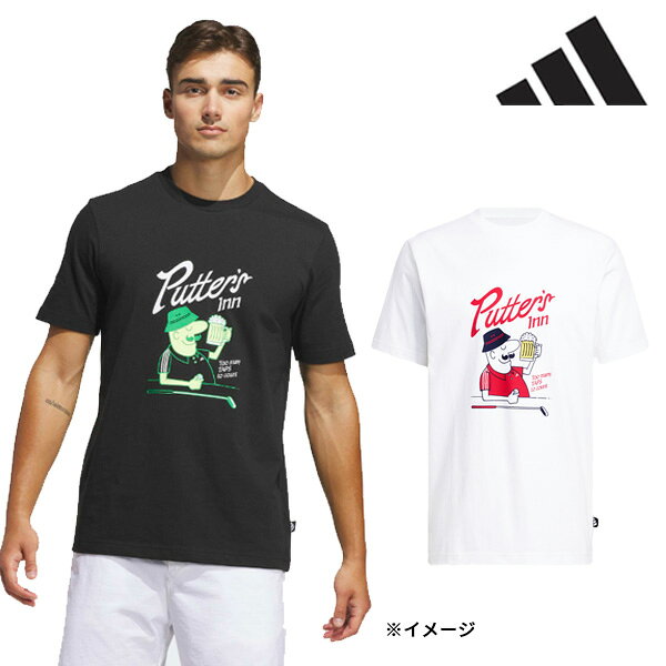 【検索用ワード】adidas golf アディダスゴルフ shirt tops シャツ トップス ゴルフウェア ウエア アパレル 2026 FW 秋冬 メンズ men 男性用 @men@商品名 アディダス CHIP グラフィック Tシャツ ...