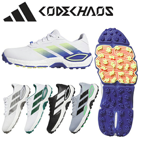 【検索用ワード】 adidas golf アディダス ゴルフ CODECHAOS 27 SPIKELESS GOLF コードカオス27 shoes shoe シューズ 靴 レース 紐タイプ 2026 メンズ men 男性用 @men@商品名...