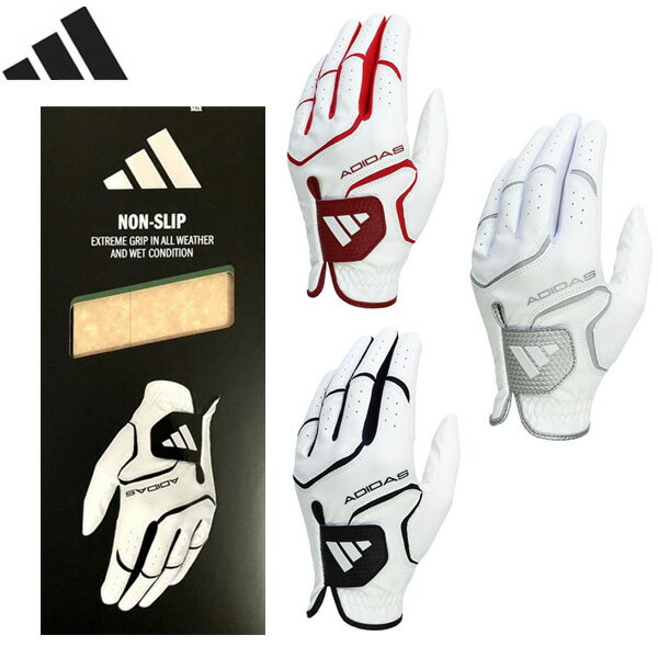 【検索用ワード】adidas golf アディダスゴルフ glove グローブ 手袋 ゴルフグローブ 小物 アクセサリー ゴルフ小物 ゴルフアクセサリ 2026 春夏 メンズ men 男性用 @men@商品名 アディダス ゴルフノンスリップ...