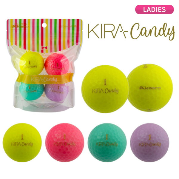 【検索用ワード】 kasco キャスコ KIRA Candy キラ キャンディ 小物 ボール ボール GOLFBALL レディース レディス ウィメンズ ladies women 女性用 @ls@商品名 キャスコ KIRA Candy キラ...