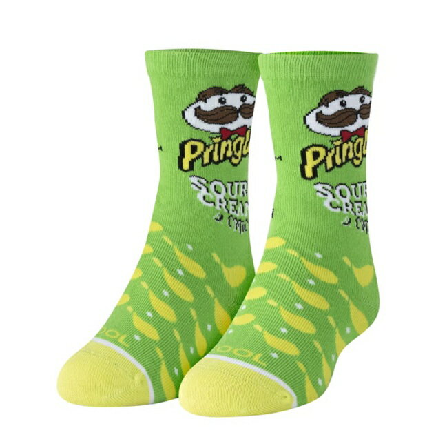 ODD SOXはこちらから ODD SOX □商品詳細 ■MODEL：PRINGLES SOUR CREAM KIDS CREW ■SIZE： -AGES:4-7 (16cm-20cm) -AGES:7-10 (20-22.5cm) -RI...