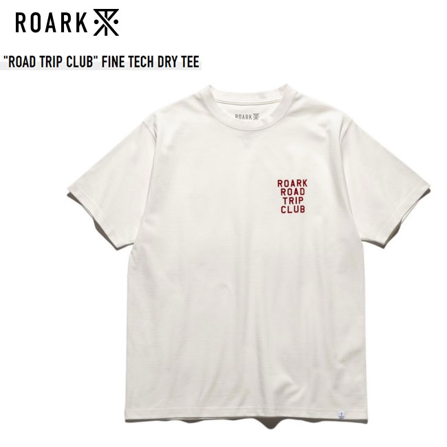 ROARKはこちらから □商品詳細 ■ブランド： ROARK / ロアーク ■モデル： ROAD TRIP CLUB FINE TECH DRY TEE ■仕様： ・ROARK定番グラフィックを落とし込んだFine Tech Dry Tシャ...