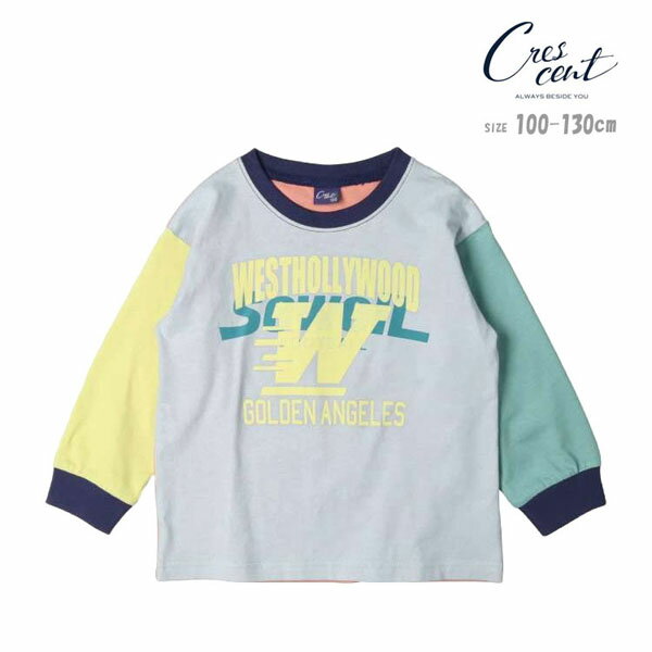 　カラー：ライトブルー 　素　材：天竺 　　　本体：綿100％ 　　　リブ部分：綿95％ ポリウレタン5％ 　サイズ：100～130cm ※取り扱い上の注意(プリント製品)※ この製品はプリント加工品です。 永久的なものではなく、着用や洗濯...