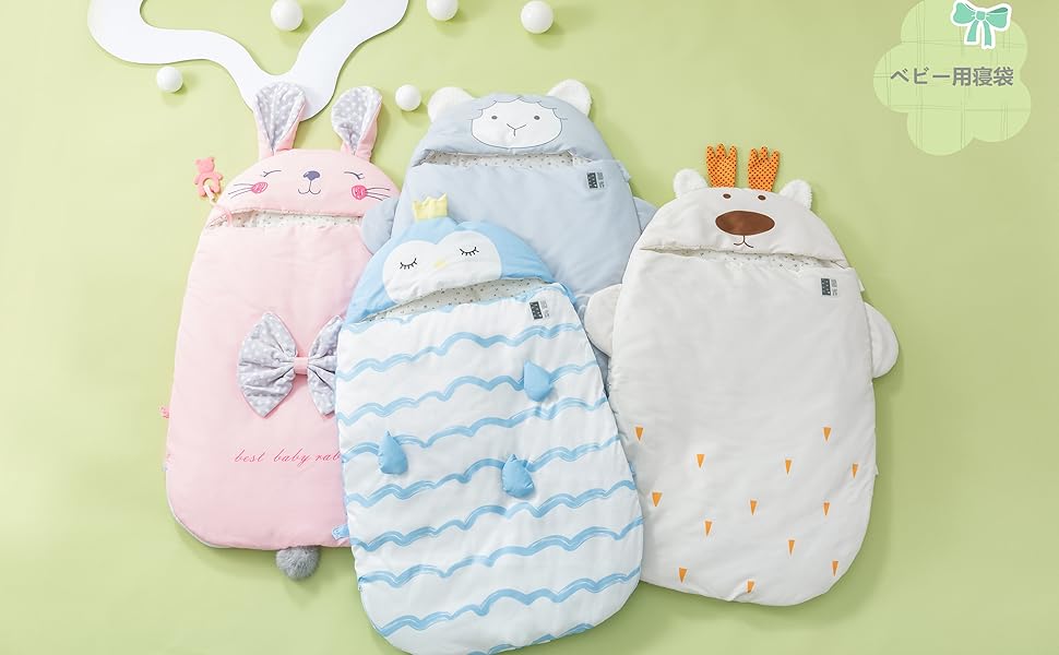 商品情報 【商品名】 ベビーおくるみ 新生児襁褓 スリーパー ベビー 赤ちゃん 寝袋 出産祝い 冷え防止 綿製 秋冬対応 寝袋中温度チェック可能 おくるみ ベビー寝具 【商品仕様】 カラー：スタイルA-D サイズ：86cm×57cm 【おス...