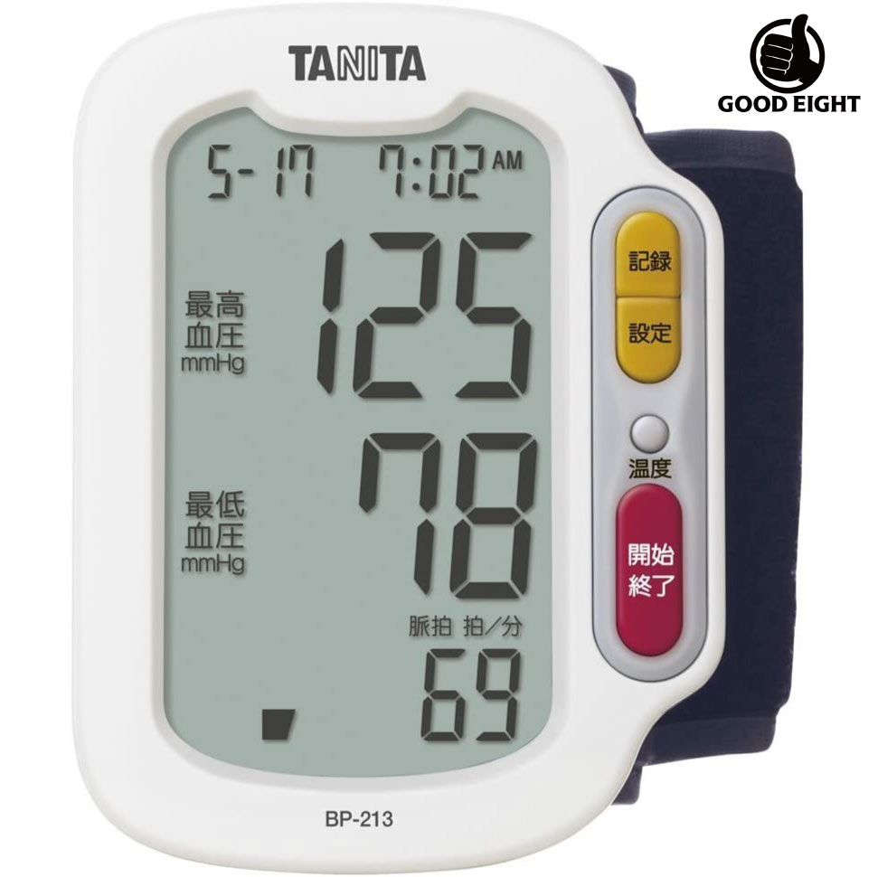 この商品は 【管理医療機器】タニタ 手首式血圧計 BP-213 ホワイト BP-213-WH ポイント 医療機器認証(承認)番号:227AABZX00086000 タニタ 手首式血圧計 BP213 【簡単な操作で測定できる】簡単操作のワンプ...