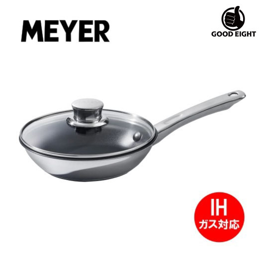 マイヤー(Meyer) マキシム 蓋つきフライパン 18cm ステンレス IH対応 ふっ素樹脂加工 底面三層構造 「マキシム」 【国内正規品】 MXS-P18F マイヤー(Meyer) 蓋付フライパン マキシム　18cm 人気のマキシムシリ...