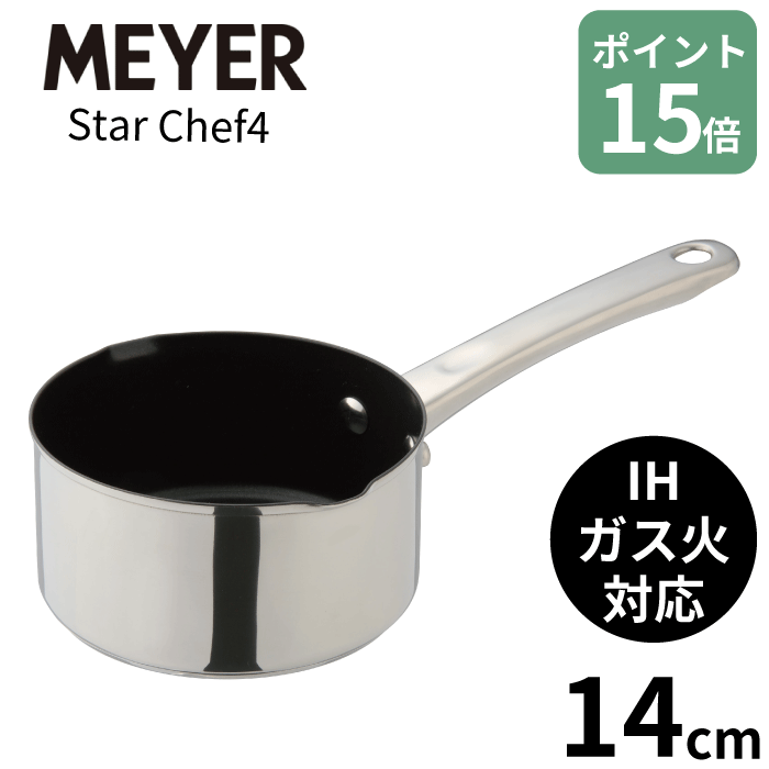 商品情報 あらゆる熱源に対応。抜群の『機能』と『耐久性』！ 調理器具のトップブランド。マイヤーのステンレスフライパンの新しいシリーズです。 美しいステンレスボディに内面ふっ素樹脂加工。シンプルさと機能製を兼ね揃えたMEYER　STAR　CH...