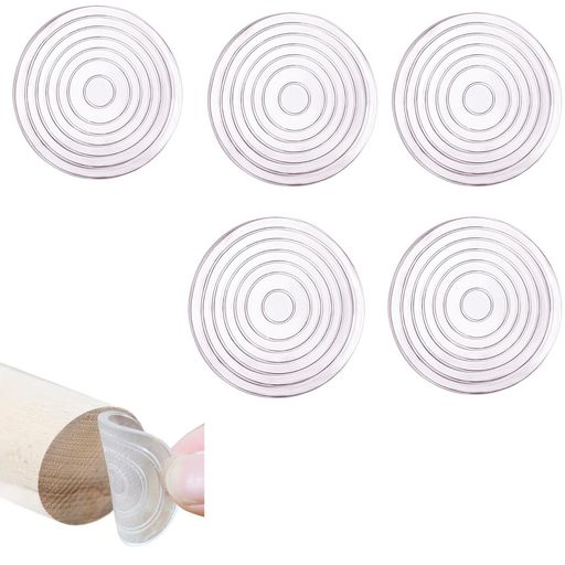 クリア仕様でインテリアに馴染む 透明素材を採用し、家具脚に貼っても目立たず、お部屋の雰囲気を損ないません。40mm 丸型が標準的な家具脚にフィットし、自然な佇まいを保ちます。 強力滑り止めでズレを徹底防止 高品質シリコンの高摩擦性により、ソ...