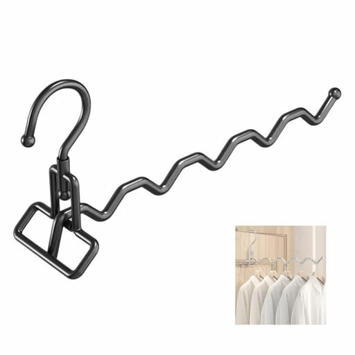 【携帯&amp;折りたたみ】コンパクトなデザインで、簡単に折りたため、旅行や出張、アウトドアに最適。ホテルや寮、自宅など、どこでも使え、衣類をすっきり乾かし、整理整頓を助けます。 【一台多用途】革新的な5フックデザインで強力な耐荷重を実現。...