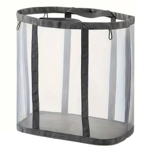 大容量とスペース節約のデザイン-この洗濯障害は41Lで、10〜20個の衣類を保持しているため、家族の洗濯、寮の部屋、アパートメントに最適です。折りたたみ可能な設計により、使用していない場合は簡単に保存できます。 壁に取り付けられた簡単なアク...