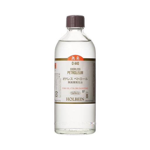 内装/外装 容量:200ml 外観:無色透明液体 主用途:油絵の具・画溶液の希釈、画面保護ワニスの除去 成分:石油系溶剤 沸点:166~202度、引火点:49度、シリーズ:B
