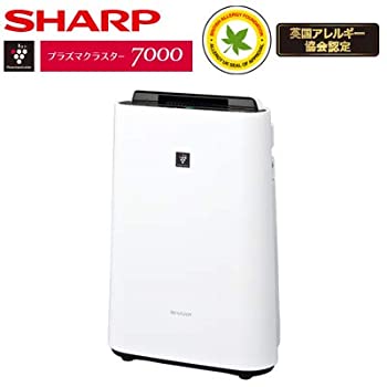 【中古】シャープ 空気清浄【加湿機能付】（空清23畳まで/加湿15畳まで ホワイト系）SHARP 「プラズマクラスター7000」搭載 KC-L50-W【メーカー名】シャープ【メーカー型番】KC-L50-W【ブランド名】シャープ(SHARP)...