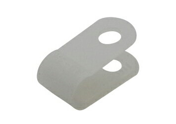 【商品情報】■メーカー：HERO ヒーロー電機■商品名：ナイロンクリップ■商品型式：NC-3【基本仕様】●固定時内径：φ4.6mm●固定前内径：φ5.3mm●ビス穴径：φ4.4mm●材質：66ナイロン●製品入数：20個／袋≪発送について≫こ...