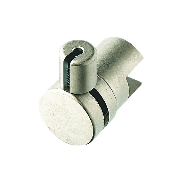 サイズΦ1.5・Φ2.0専用 重量- 素材スチール・真鍮 備考・スペック梨地ニッケルメッキ、棚板保護の樹脂プレート1枚付、許容荷重: Φ1.5：30kg、Φ2.0：50kg、※Φ2.5は使用不可 型番269J-43265＊＊＊