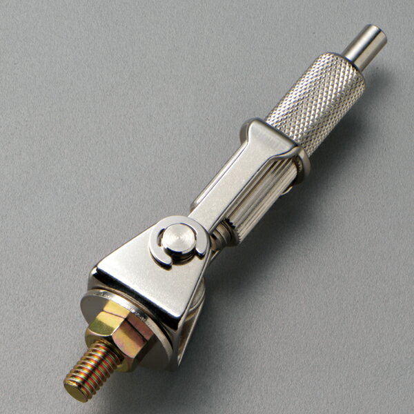 サイズネジ穴径5mm 重量- 素材合金・ニッケルメッキ仕上 備考・スペック角度可動式、張力調整式、ロープの長さ調整ができます 型番277J-A0800＊＊＊