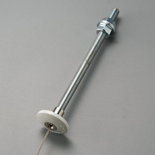 サイズ- 重量- 素材ステンレスロープ(本体：合金・ニッケルメッキ仕上、樹脂部：ABS樹脂) 備考・スペックストレートワイヤー、クランプ部(20L)が必要 型番278J-A0806-3＊