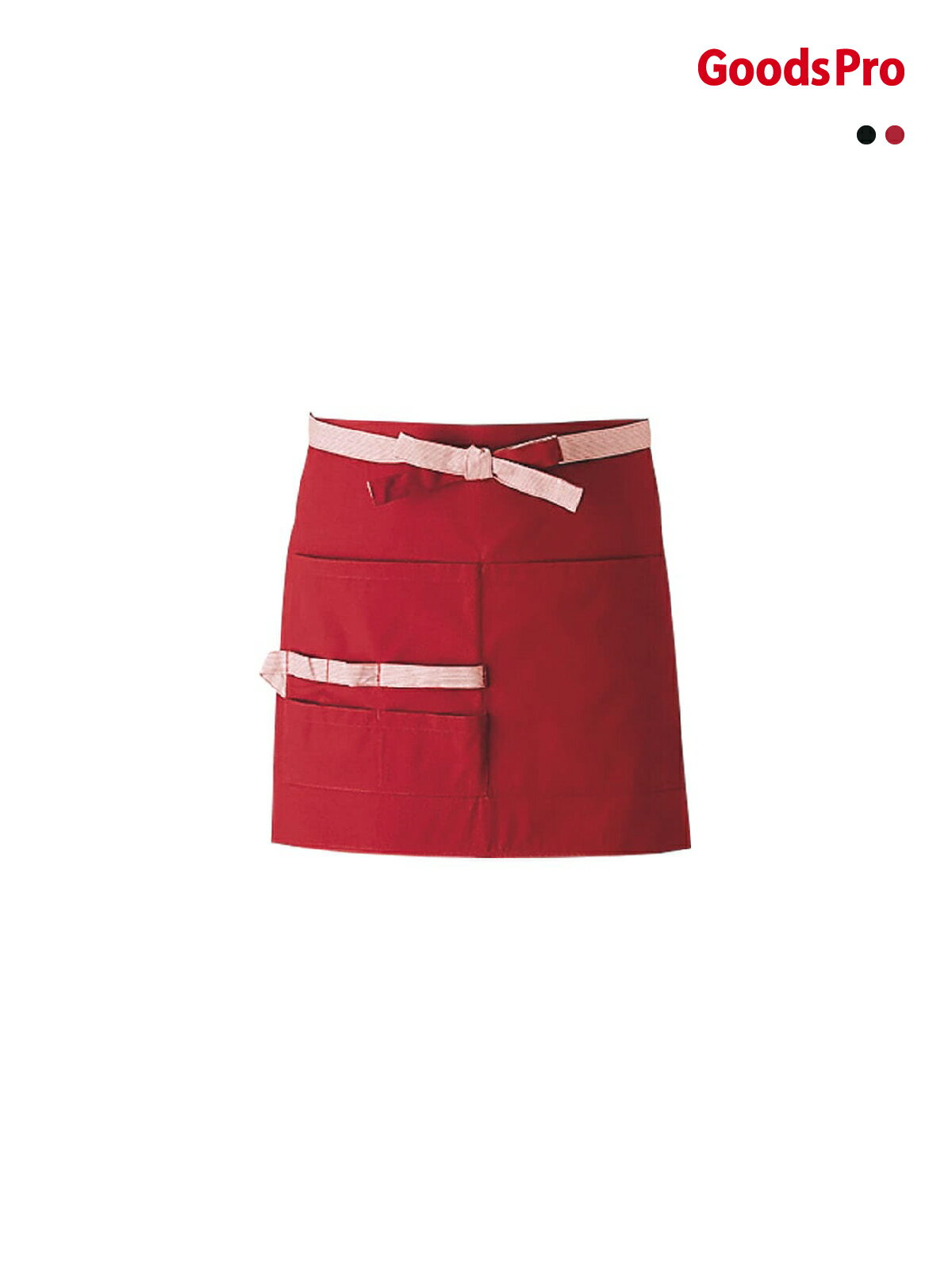 詳細説明片面無地、片面コードレーンストライプのリバーシブルエプロンです。2枚の生地で作られていますのでそれなりにしっかりとしたエプロンになっています。シーンにより使い分けるなど、リバーシブルならではの楽しいサービス表現があると思います。どち...