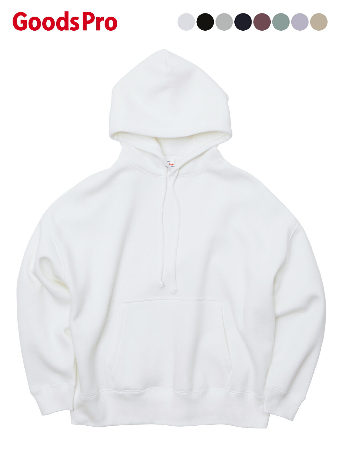 広めにとった身幅と絶妙な肩落ち具合のゆったり、 大きめフードが目を惹くプルオーバーパーカ単純にサイズを大きくするのではなく、広めにとった身幅と絶妙な肩落ち具合が織りなすオーバーサイズ感はビッグ好きには必見。また、大きめなフードは立体的なを保...