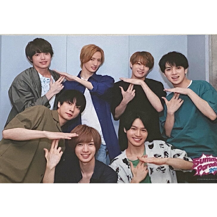 Travis Japan フォトセット Summer Paradise 2019 サマパラ サマーパラダイス 【 新品・未開封・未使用品 】クリアラッピングし、大切に保管しております。 （ 検索用ワード：Travis Japan 宮近海斗　...