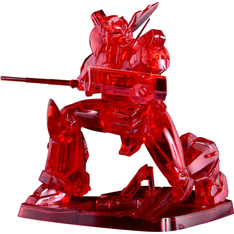 固定モデルならではのポージングと手のひらサイズのヴィネットが心地良いminimum factoryの「AV-98イングラム」がイベント限定アイテムとしてクリアレッドのプラモデルに！立体感とメリハリのある造形により組むだけでもプラモの楽しさを...