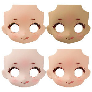 ねんどろいどどーる かすたむフェイス Make Up！：れにゃ01 peach ねんどろいどどーる かすたむフェイス Make Up！：れにゃ01 cinnamon ねんどろいどどーる かすたむフェイス Make Up！：れにゃ01 cre...