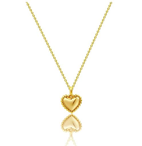 【ハートのデザイン】可愛くてカジュアルなハートが女性らしさと優しさに溢れたネックレスです。女性に人気のオープンハートネックレスです。大切な女性、主張しすぎない程よいボリューム感で、デコルテラインをノーブルに仕上げてくれます。 【商品仕様】ネ...