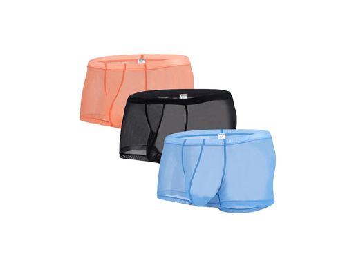 軽薄な生地:このボクサーブリーフの上質で滑らかな肌触りは履き心地を良くし、少し透け感のあるデザインはスタイリッシュかつセクシーで、誰にも見えないところで男らしさを醸し出している。 驚きの吸水速乾性を実現:不快な汗をすぐに乾かし、サラッとした...