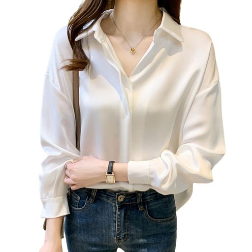 【柔らかく肌触り】1枚で大人な女性の個性溢れるエレガントなイメージに。柔らかく肌触りの良いさらりとしたシャツブラウスの登場です。立ち襟のデザインが旬なコーデを引き立て、さまざまなアイテムとのコラボレーションをお楽しみ頂ける万能トップスです!...