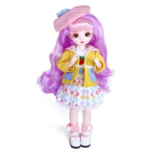 1/6 DJD人形 高さ約30cm(12インチ) 塗装済み可動フィギュア 含まれるもの:靴、着替え、靴 塗装済み可動フィギュア:28の関節、柔軟なスイング、さまざまな動きを示す 素材:ABS&amp;PVC製 植毛工芸で髪が抜け落ちにくくな...