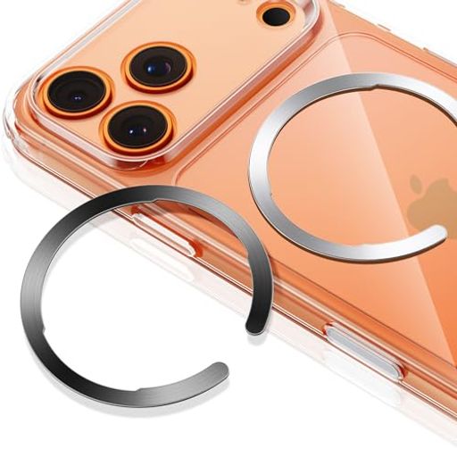 【MagSafeに対応させる】お使いの標準的なケースをMagSafe対応、簡単に速く磁気ワイヤレス充電できるようになります。指紋防止コーティングがついていないPCまたはTPUケースにのみ対応しています。MagSafeリングは金属製です。磁石...