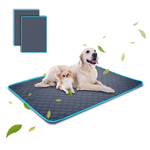 尿 🐶【超吸収&amp;漏れ防止】このペット用おしっこマットは吸水・速乾性がある高品質素材を厳選により、四重構造に設計されています。通気性のあるメッシュ面は急速に疎水でき、高品質の吸水綿とTPU防水綿は1800ml/m2の超...