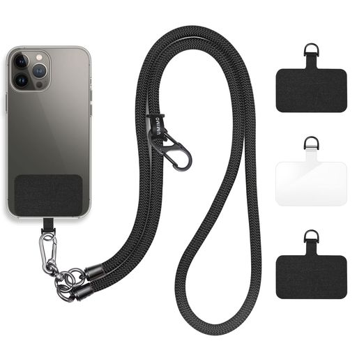 星(塗り潰し)【スマホショルダー】高品質でおしゃれなモバイルストラップ!1本1本丁寧に編み込まれたパラコードを採用!全長約120cm(フックなし)、太さ約10mm。付属の革ダグをスライドさせて長さを調節可能ので、男女問わずラクに使えます。他...