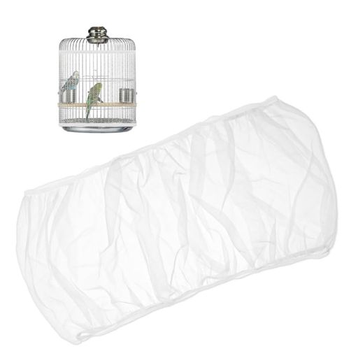 【最適な空気循環】:メッシュ生地を使用した白いバードケージネットカバーは、優れた空気循環を促進します。細かいメッシュデザインが十分な空気の流れを確保し、鳥を快適でリラックスした状態に保ちます。ペットの行動を容易に観察できるクリアな視界は、飼...