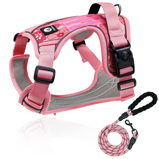 トラクション 【小型犬用ハーネス】:首囲:36-46cm、胸囲:36-50cm、推奨体重:4-7.5KG。一定の範囲内でサイズ調整が可能で、成長期の犬にも適しています。おすすめ品種:柴犬チワワマルチーズパグシー・ズーヨークシャ・テリアなど。...