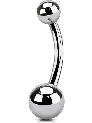 Designofbellybars:Internallythreaddesignbothendscanbeunscreweditmakesthebellypiercingmoreeasytotakeonortakeoffbot Materi...