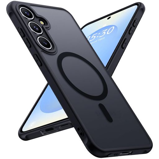 【MagSafe対応で一瞬高速充電!】galaxy s25 ケースのバックパネルに38個の強力なN52マグネットを搭載し、振っても安定感抜群の高速充電を実現!充電しながらゲームも楽しめ、ワイヤレス充電や各種MagSafe対応アクセサリーにも...