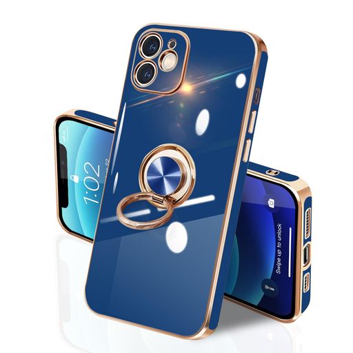 【対応機種&amp;高品質のTPU素材】iPhone12(6.1インチ)用リング付きケース。ご希望の商品、カラー、対応機種を十分ご確認の上、ご注文頂きますようお願い申し上げます。高弾性TPU素材を採用、日常生活での消耗に耐えしっかり保護でき...