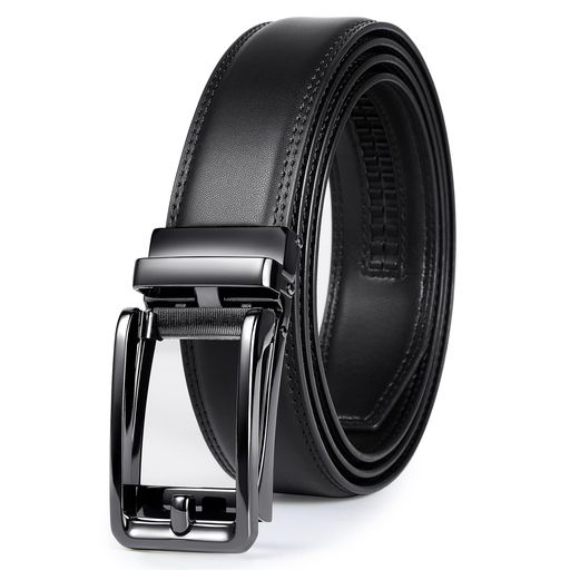 【自在長さ調整】採用無段階調整ベルトカット方式設計、バックルを外し不要部分をカットするだけで穴あけ不要!無段階調整機能によりあらゆる体型にピタッとフィットし、長時間ドライブや宴会、旅行中も圧迫感のない快適着用を実現します 【良質な本革】本革...