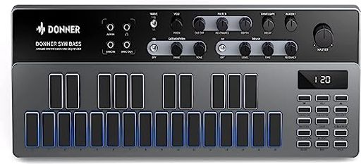 【シンプルな操作体系】DonnerEssentialB1には、128種類の電子音楽ジャンルのプリセットと128種類のユーザープログラム可能なプリセットを搭載し、より直感的に自分だけの音楽を作曲することをサポートします。USB-MIDI接続に...