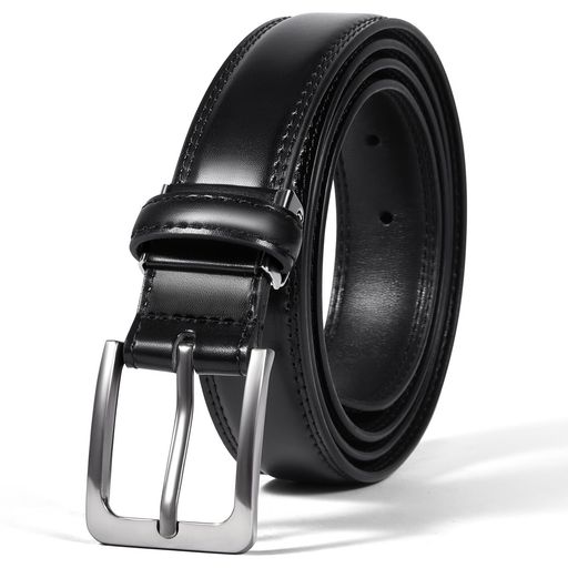 【プレミアムレザー】当社のメンズレザーベルトは、高品質レザーとニッケルフリーのシングルプロングバックルを採用し、長期使用に耐える耐久性を備えています. 【スタイリッシュ&amp;クラシックデザイン】手作りのこだわりが光るこの紳士ベルトは、時...