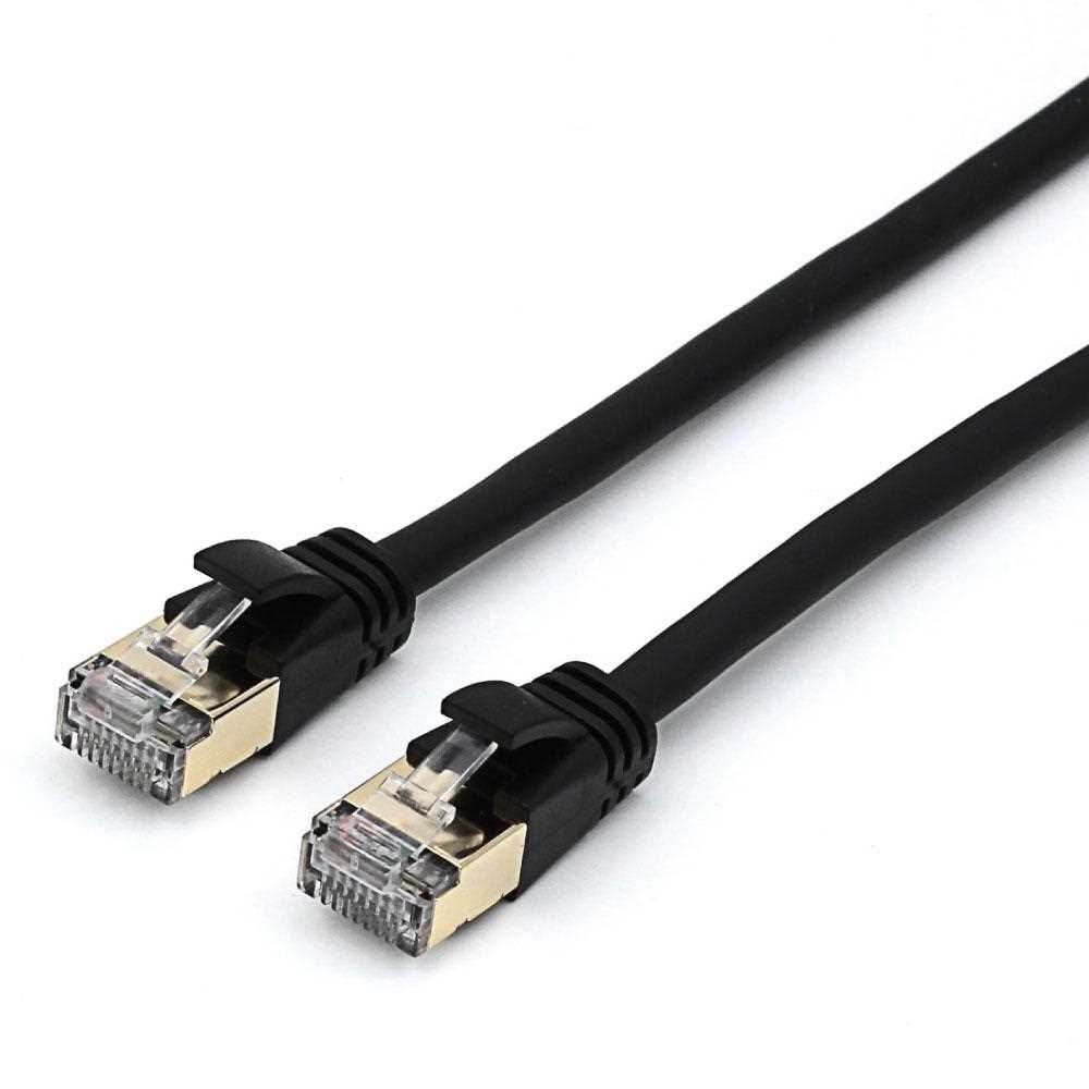 Cat8 スリムLANケーブル 5.0m ブラック・Cat8　スリムLANケーブル　5.0m　ブラック・ケーブル径4.7mmのCat8対応LANケーブル・ツメ折れ防止ケーブル径:4.7mm転送速度:40 Gbps/2000MHzケーブル長:...