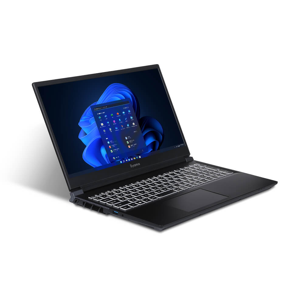 iiyama PC LEVEL-15FX166-i7-RKSXM [Windows 11 Home] 形状15.6型(非光沢カラー液晶) 解像度フルHD(1920×1080ドット) パネル144Hzリフレッシュレート OSWindows 1...