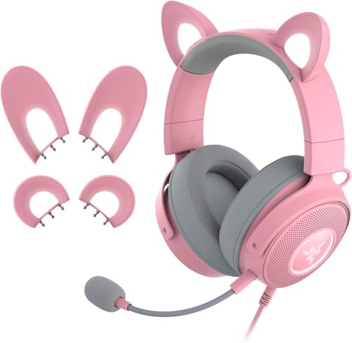 手軽で使いやすく長時間のゲームプレイ、配信に最適なRazer Kraken Kittyシリーズに、イヤーデザインが交換可能なモデル「Kraken Kitty V2 Pro」が登場。3 つの交換可能なイヤーデザイン、新たなレベルでオーディエン...
