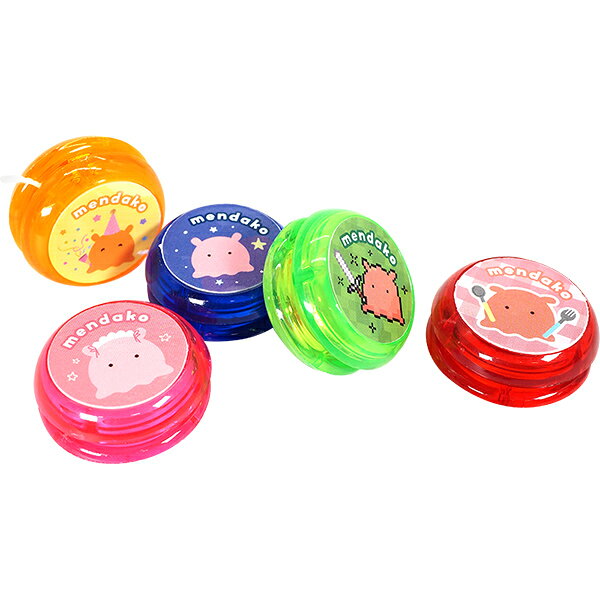 商品説明 【商品名】メンダコちゃんクリアミニヨーヨー 【20個セット】 【商品サイズ】 パッケージサイズ：H40×W40×D20mm 【色】5種類アソート 。色の指定は出来ません。 【注意事項】こちらの商品は業務用商材の為、不良品が出たとし...