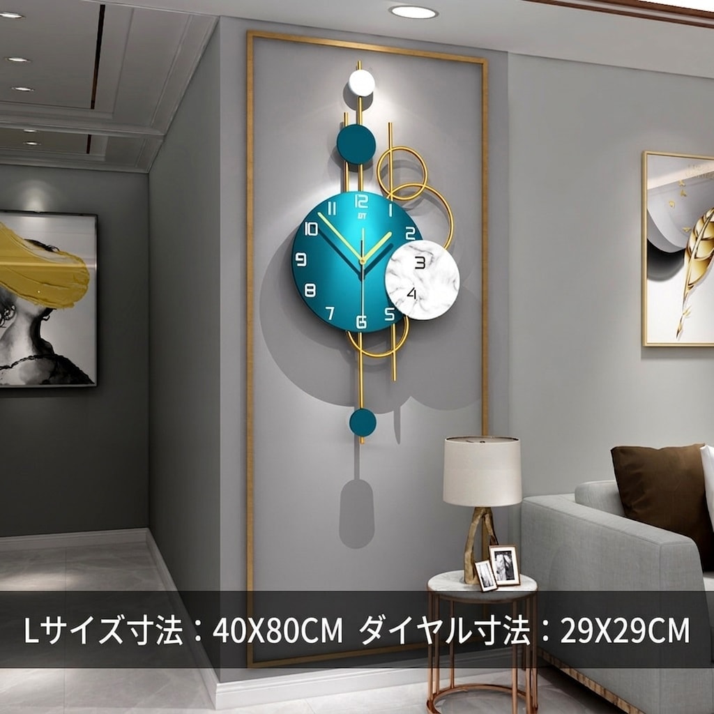 　　　 ◆◇◆売れている秘密◆◇◆ 【北欧風 アート時計】洗練されたゴールドのラインと、あふれる大理石調のアクセントが融合したモダンなデザインです。単なる時計としてだけでなく、壁面を華やかに彩るオブジェのような存在感を放ちます。シンプルなが...