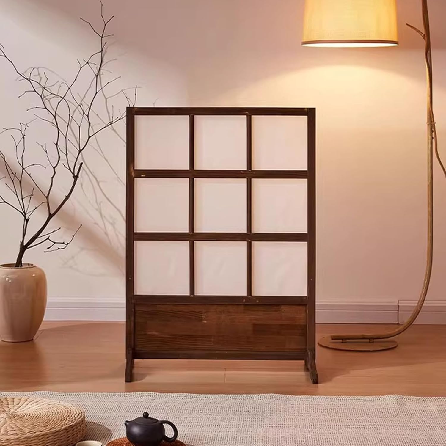 　　　 -------商品詳細------- 「商品サイズ（cm）」：高さ約80*幅約60cm 高さ約80*幅約120cm　パネル数：1連 「手軽に和風空間」お手軽に和の空間を演出できる折りたたみ障子風衝立。フレームには天然木、障子部分は不...