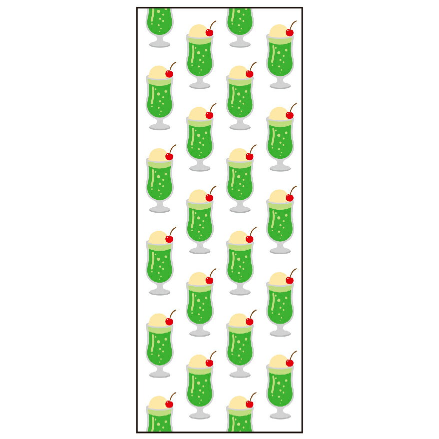 てぬぐいとしてはもちろん、季節感あふれるインテリアとしても好評です。 ◆サイズ：約35cm×90cm (布の伸縮により多少の誤差があります)端を縫わない ”切りっぱなし” 仕様の、昔ながらのてぬぐいです。 ・ほつれは自然と止まりますので、適...