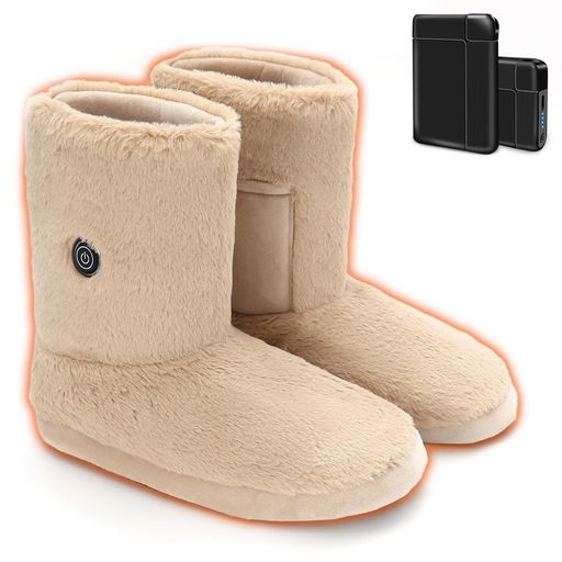 ✦【自由に歩ける&amp;驚異的な加熱スピード&amp;上下両面加熱&amp;スマート温度制御】厳しい冬の寒さに対する足元の救世主新登場!付属のバッテリーをポケットに入れれば、コードが邪魔にならず使用しながら自由に動くことが出来ます。このフ...