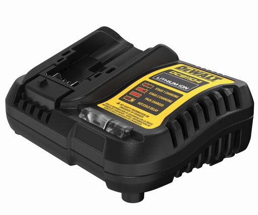 出力電流4Aの充電器 Dewalt製10.8V / 18V Li-Ionバッテリ、およびFLEXVOLTバッテリーが充電可能 入力電圧:AC100V 50/60Hz 出力電圧:DC22V 出力電流:4A 質量:0.46kg